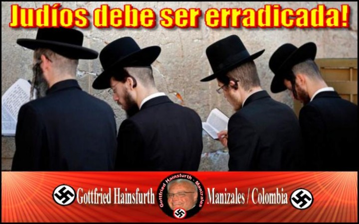 Los judios son la escoria del planeta ! Odio a todos judíos ! Sólo un ...